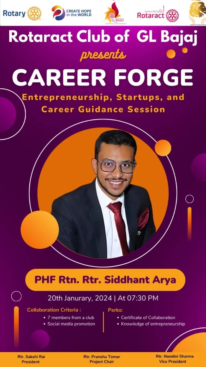 Jigisha Baliyann on LinkedIn: #rotaract #glbajaj #glbitm #careerforge # ... Jigisha Baliyann on LinkedIn: #rotaract #glbajaj #glbitm #careerforge # ...