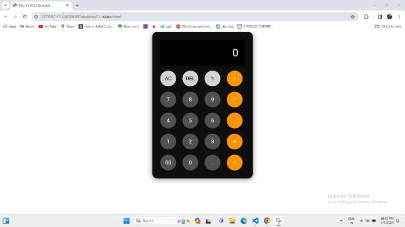 Mohd Arsh on LinkedIn: Check out my iOS-inspired calculator clone!📱 ... Mohd Arsh on LinkedIn: Check out my iOS-inspired calculator clone!📱 ...