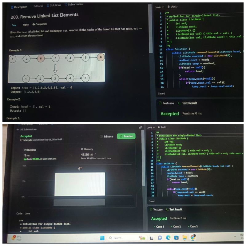 Krish Jain on LinkedIn: #90dayschallange #leetcode #problemsolving Krish Jain on LinkedIn: #90dayschallange #leetcode #problemsolving