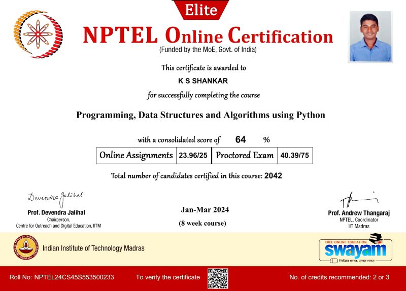 K.S Shankar on LinkedIn: #python #datastructures #algorithms # ... K.S Shankar on LinkedIn: #python #datastructures #algorithms # ...