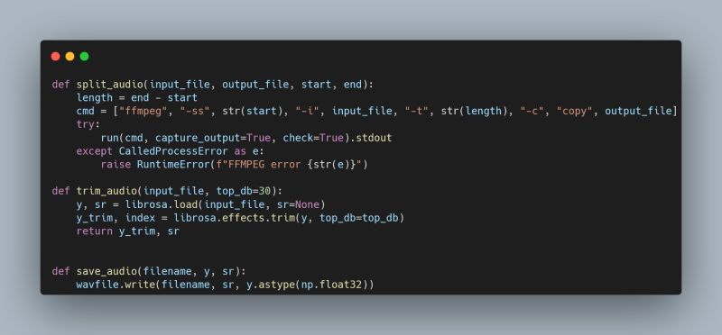 Wai Foong Ng on LinkedIn: #python #programming #audio #machinelearning ... Wai Foong Ng on LinkedIn: #python #programming #audio #machinelearning ...