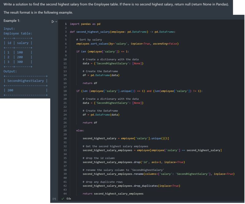 Kaelyn Isaac Parris on LinkedIn: #leetcode #pandas #dataanalytics # ... Kaelyn Isaac Parris on LinkedIn: #leetcode #pandas #dataanalytics # ...