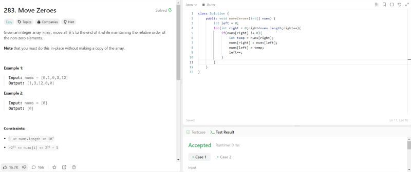 KALAI ARASAN on LinkedIn: #leetcode #coding #java #problemsolving # ... KALAI ARASAN on LinkedIn: #leetcode #coding #java #problemsolving # ...
