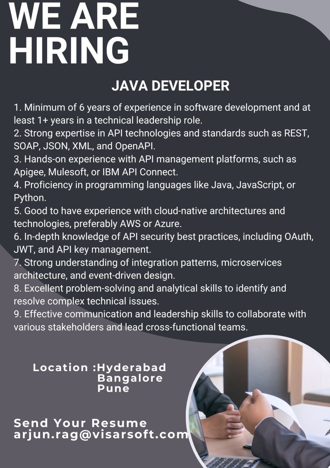 Arjun V on LinkedIn: #javadeveloper #restapi #springboot #microservices ... Arjun V on LinkedIn: #javadeveloper #restapi #springboot #microservices ...