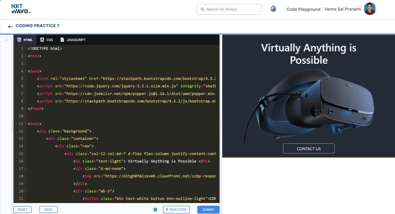 HEMA SAI PRANATHI BHASKARA on LinkedIn: #30daysofcode #nxtwave #ccbp # ... HEMA SAI PRANATHI BHASKARA on LinkedIn: #30daysofcode #nxtwave #ccbp # ...