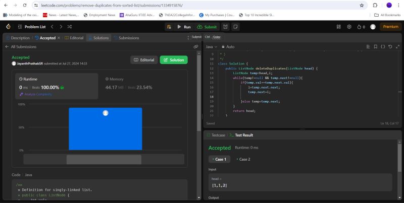 Jayanth Prathab Rajavelu on LinkedIn: #leetcode #100daysofcode #hope # ... Jayanth Prathab Rajavelu on LinkedIn: #leetcode #100daysofcode #hope # ...