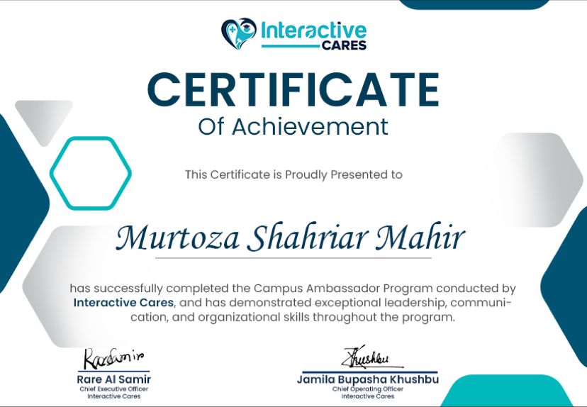 Murtoza Shahriar Mahir on LinkedIn: I successfully completed the Campus ... Murtoza Shahriar Mahir on LinkedIn: I successfully completed the Campus ...