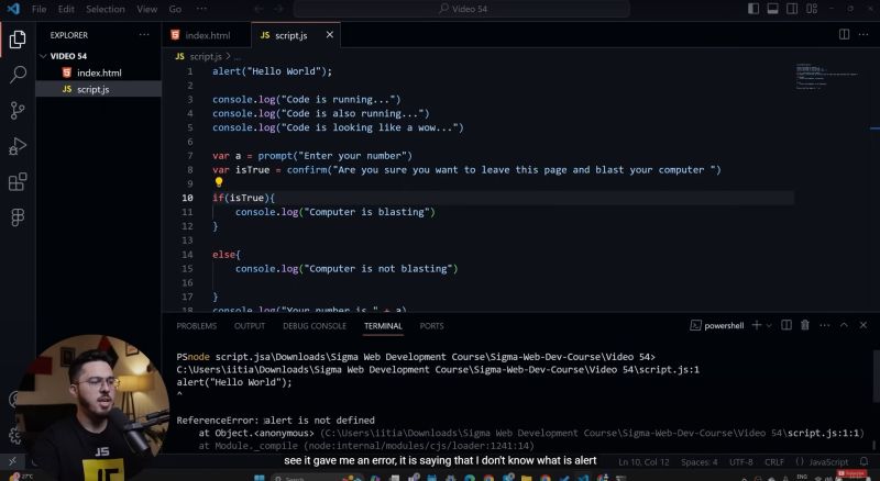 Sarvesh Garg on LinkedIn: #webdevelopment #javascript #codewithharry # ... Sarvesh Garg on LinkedIn: #webdevelopment #javascript #codewithharry # ...