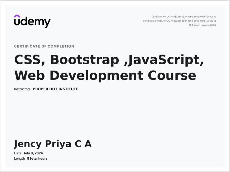 Jency Priya on LinkedIn: #webdevelopment #css #bootstrap #javascript # ... Jency Priya on LinkedIn: #webdevelopment #css #bootstrap #javascript # ...