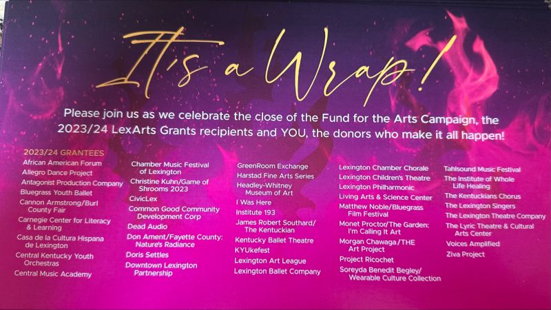 Di Boyer on LinkedIn: LexArts Fund for the Arts donors come meet our ... Di Boyer on LinkedIn: LexArts Fund for the Arts donors come meet our ...