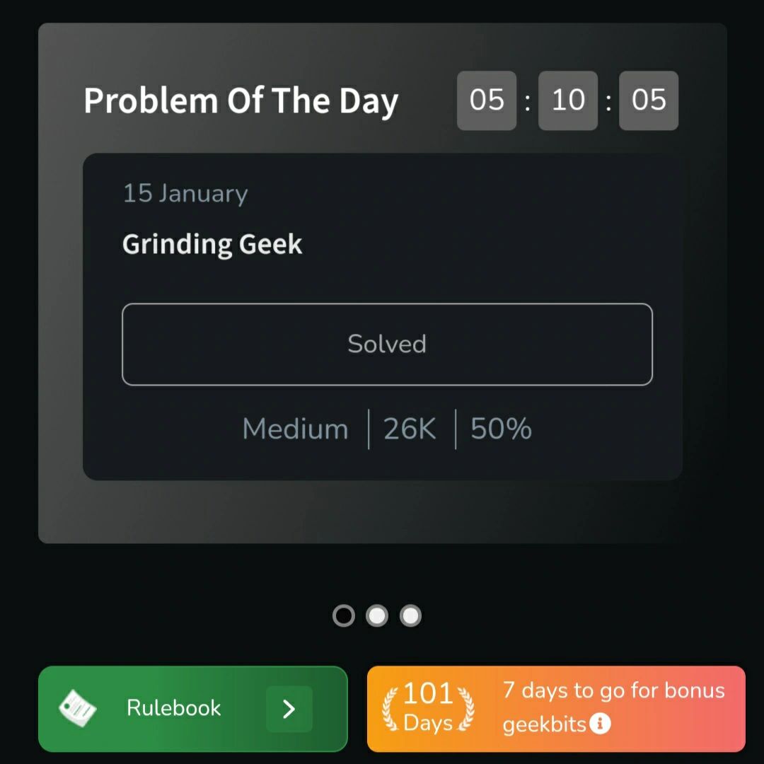 Harsh Bhardwaj on LinkedIn: #gfg #potd #geekforgeeks #dsa #java #c # ... Harsh Bhardwaj on LinkedIn: #gfg #potd #geekforgeeks #dsa #java #c # ...
