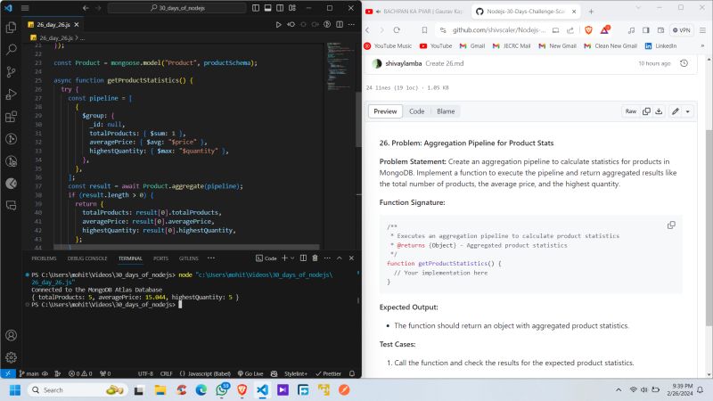 Mohit Agrawal on LinkedIn: #30daysofnodejs #scalerdiscord #scalertopics Mohit Agrawal on LinkedIn: #30daysofnodejs #scalerdiscord #scalertopics
