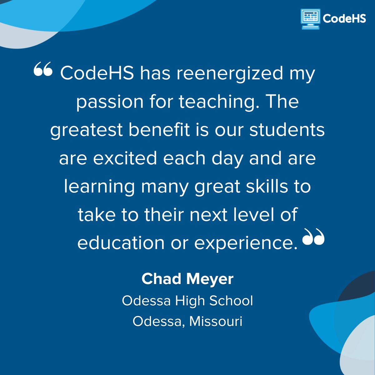 CodeHS on LinkedIn: CodeHS on LinkedIn: