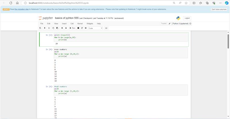 Matam Rohith kumar on LinkedIn: #pythonprogramming #learningpython # ... Matam Rohith kumar on LinkedIn: #pythonprogramming #learningpython # ...