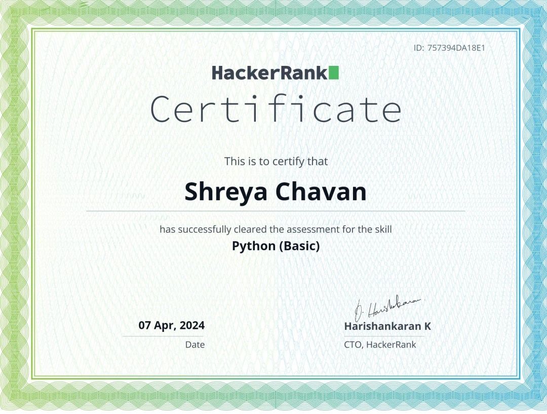 Shreya Chavan on LinkedIn: #python #codingjourney #neverstoplearning # ... Shreya Chavan on LinkedIn: #python #codingjourney #neverstoplearning # ...