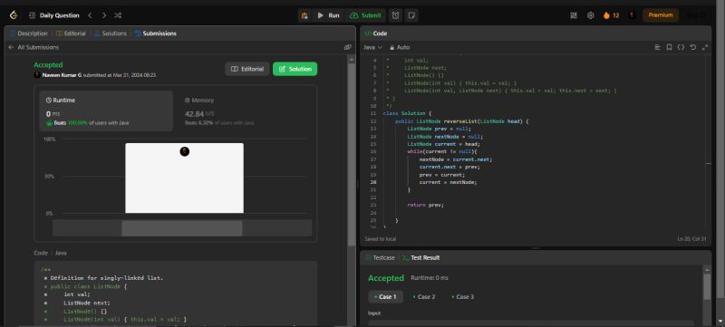 Naveen Kumar on LinkedIn: #coding #java #algorithm #linkedlist # ... Naveen Kumar on LinkedIn: #coding #java #algorithm #linkedlist # ...