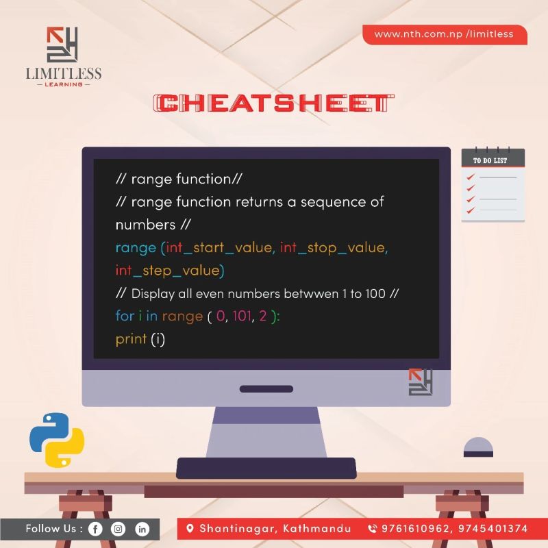 NTH Limitless Learning on LinkedIn: #nthlimitlesslearning #python #nth ... NTH Limitless Learning on LinkedIn: #nthlimitlesslearning #python #nth ...