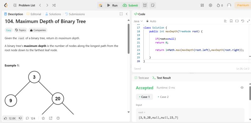 Nandini Kothari on LinkedIn: #100daysofcode #leetcode #binarytrees # ... Nandini Kothari on LinkedIn: #100daysofcode #leetcode #binarytrees # ...