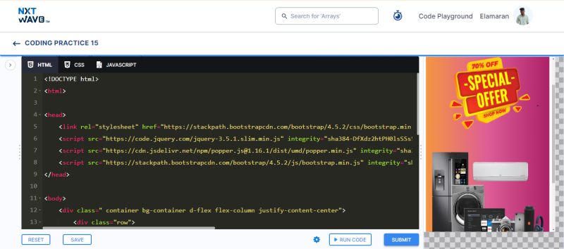 Elamaran G on LinkedIn: #nxtwave #ccbp #30daysofcode #day27 #html #css ... Elamaran G on LinkedIn: #nxtwave #ccbp #30daysofcode #day27 #html #css ...