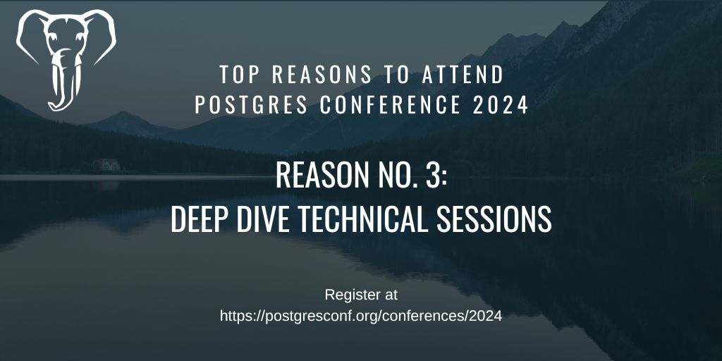 Postgres Conference on LinkedIn: #postgres #opensource #database #rdbms ... Postgres Conference on LinkedIn: #postgres #opensource #database #rdbms ...