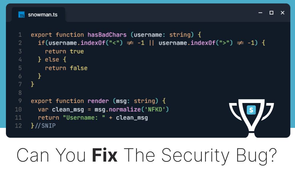 SecDim on LinkedIn: #typescript #programming #appsec SecDim on LinkedIn: #typescript #programming #appsec