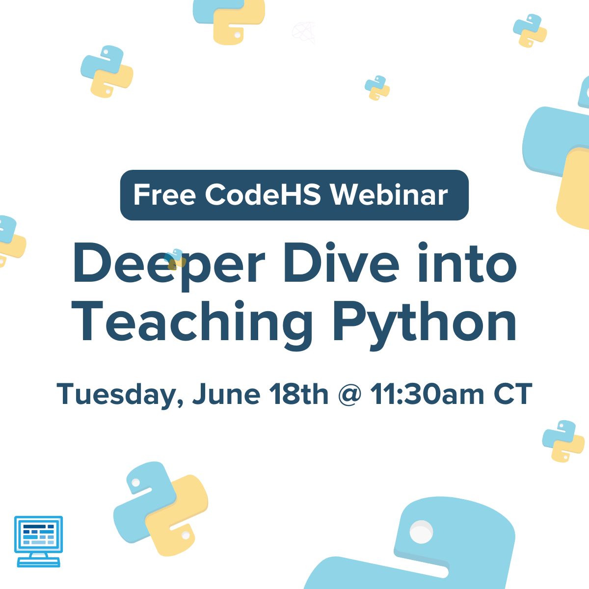 CodeHS on LinkedIn: #python CodeHS on LinkedIn: #python