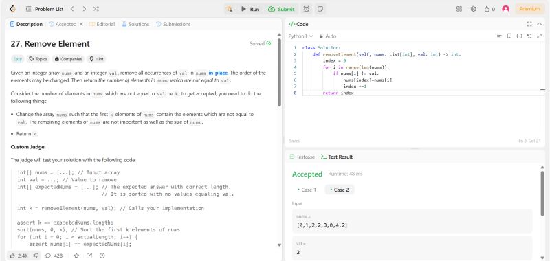 Sirisha Sagili on LinkedIn: #100daysofcode #day11 #leetcode #edslash ... Sirisha Sagili on LinkedIn: #100daysofcode #day11 #leetcode #edslash ...