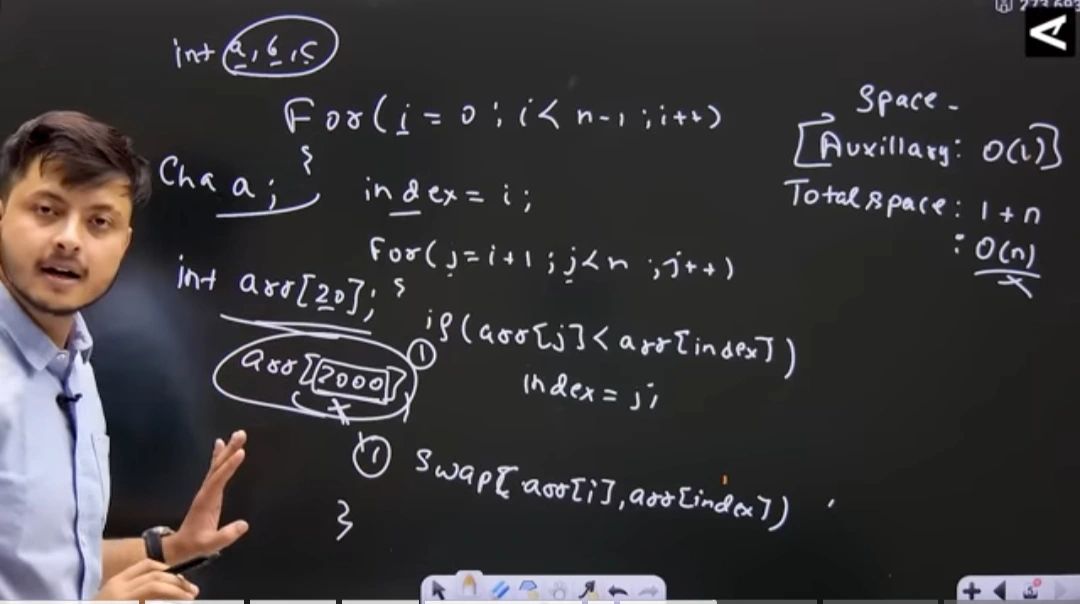 Day 25/180: C++ & DSA for Selection Sort | Sanjana Singh posted on the ... Day 25/180: C++ & DSA for Selection Sort | Sanjana Singh posted on the ...