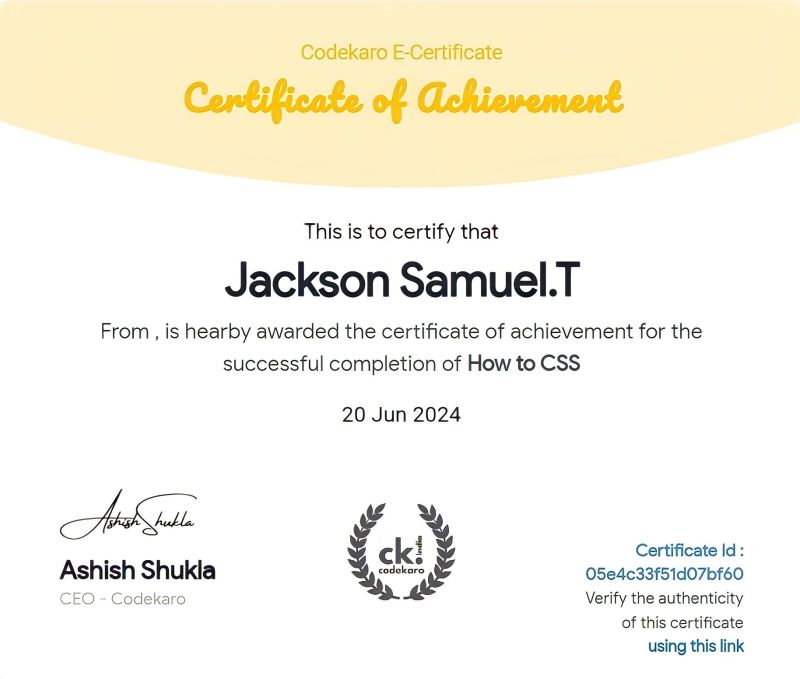 JACKSON SAMUEL T on LinkedIn: #css #coding #webdevelopment JACKSON SAMUEL T on LinkedIn: #css #coding #webdevelopment