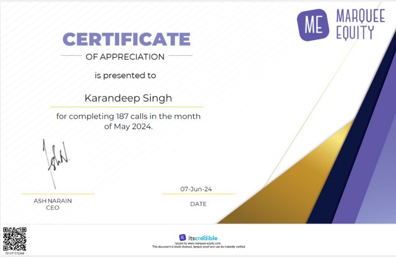 Karandeep Singh on LinkedIn: Thrilled to share the appreciation. It's ... Karandeep Singh on LinkedIn: Thrilled to share the appreciation. It's ...