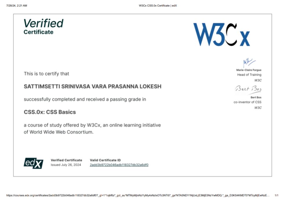 Lokesh Sattimsetti on LinkedIn: #html #css #javascript #edx # ... Lokesh Sattimsetti on LinkedIn: #html #css #javascript #edx # ...