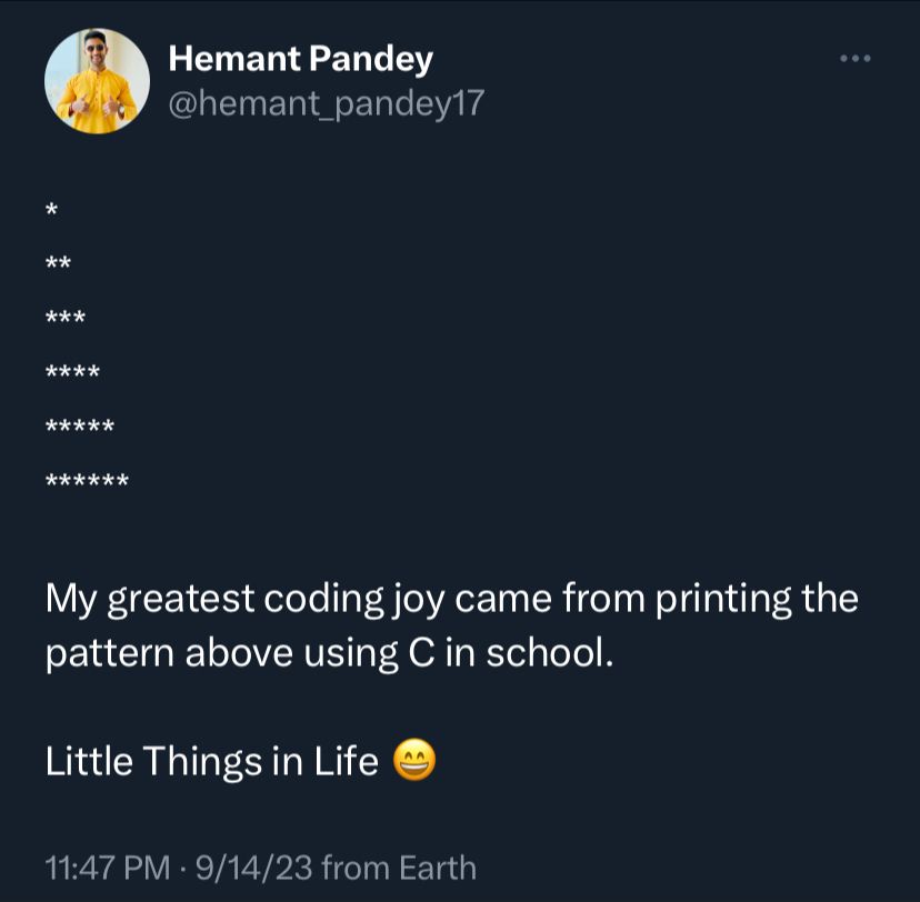Hemant Pandey on LinkedIn: #softwareengineering #coding Hemant Pandey on LinkedIn: #softwareengineering #coding