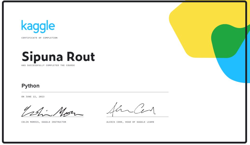Sipuna Rout on LinkedIn: #python #share #kaggle #google # ... Sipuna Rout on LinkedIn: #python #share #kaggle #google # ...
