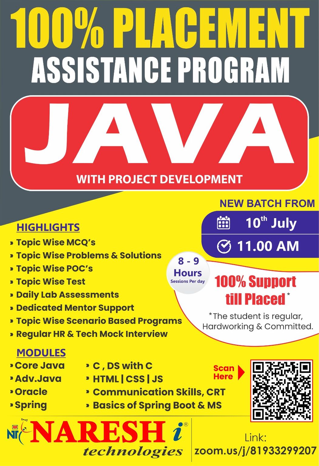 Naresh i Technologies on LinkedIn: #java #corejava #oracle #clanguage # ... Naresh i Technologies on LinkedIn: #java #corejava #oracle #clanguage # ...