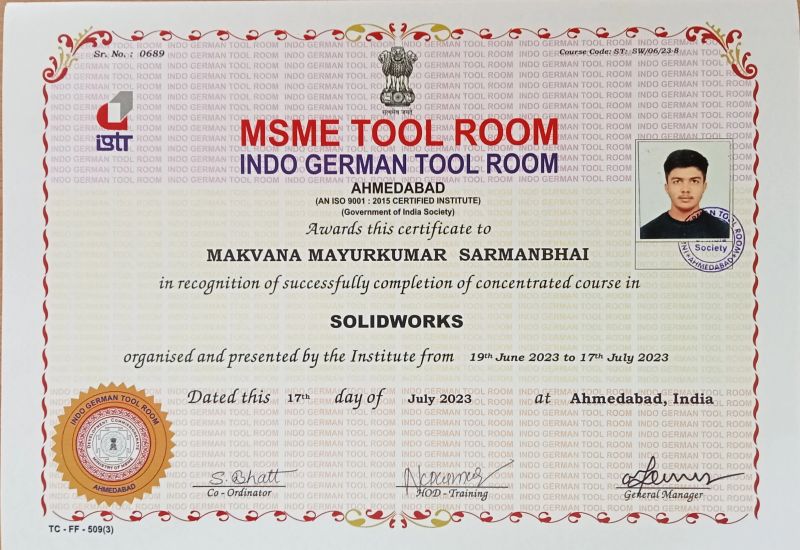 Mayur Makvana on LinkedIn: #solidworks #igtr #mechanicalengineering Mayur Makvana on LinkedIn: #solidworks #igtr #mechanicalengineering