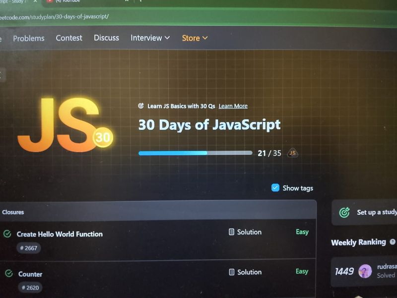 Rudra Saha on LinkedIn: #dsa #javascript #leetcode Rudra Saha on LinkedIn: #dsa #javascript #leetcode