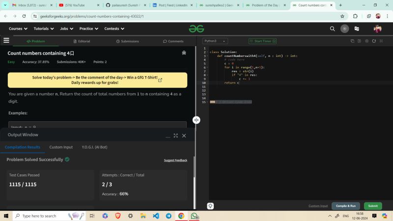 Suresh Paila on LinkedIn: #geeksforgeeks #potd #python #programming # ... Suresh Paila on LinkedIn: #geeksforgeeks #potd #python #programming # ...