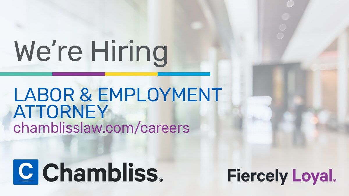 Chambliss, Bahner & Stophel, P.C. on LinkedIn: Lateral Lawyers ... Chambliss, Bahner & Stophel, P.C. on LinkedIn: Lateral Lawyers ...