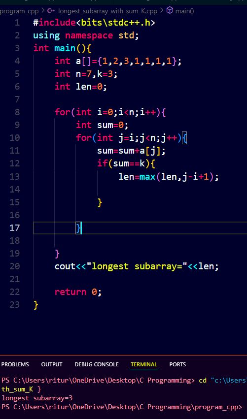 Rajritu Kumar on LinkedIn: PROBLEM OF THE DAY. FIND THE LONGEST ... Rajritu Kumar on LinkedIn: PROBLEM OF THE DAY. FIND THE LONGEST ...