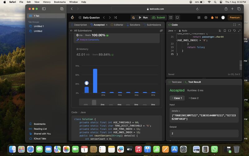 Dhanish Ahmed on LinkedIn: #leetcode #codingchallenge Dhanish Ahmed on LinkedIn: #leetcode #codingchallenge