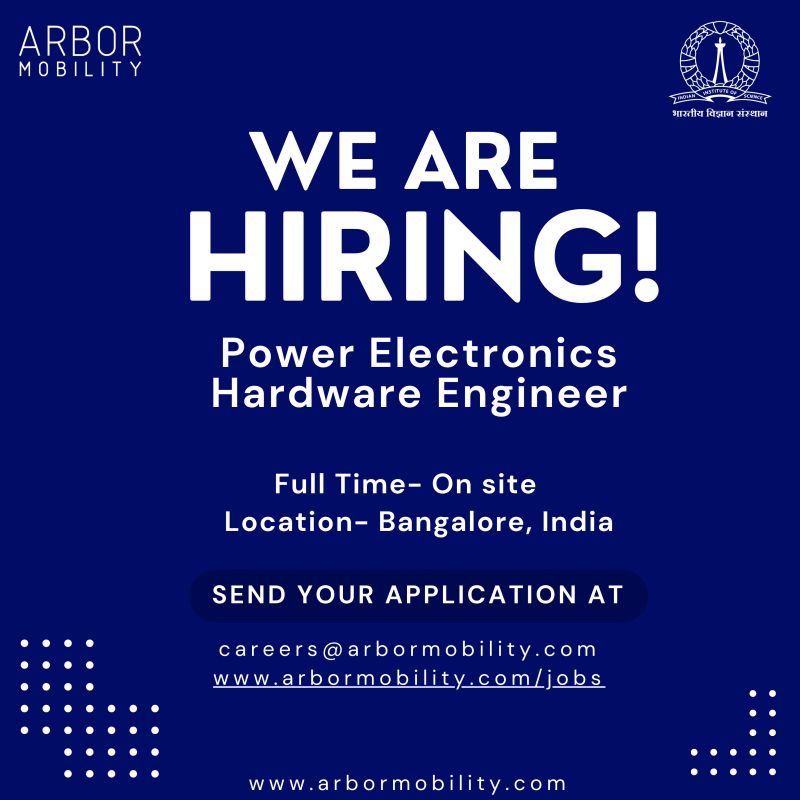 Aditya Vikram Singh on LinkedIn: We are hiring a Power Electronics ... Aditya Vikram Singh on LinkedIn: We are hiring a Power Electronics ...