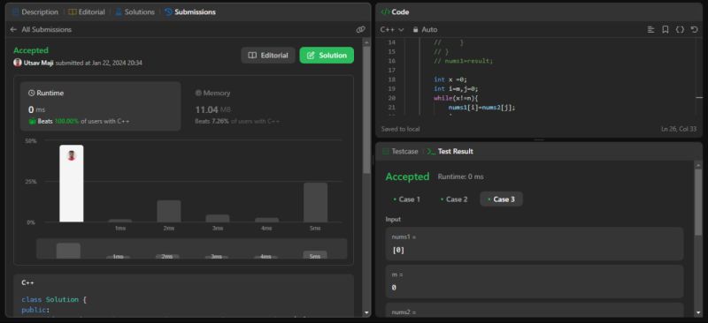 Utsav Maji on LinkedIn: #leetcode #codingjourney #dailycoding #dsa #cpp ... Utsav Maji on LinkedIn: #leetcode #codingjourney #dailycoding #dsa #cpp ...