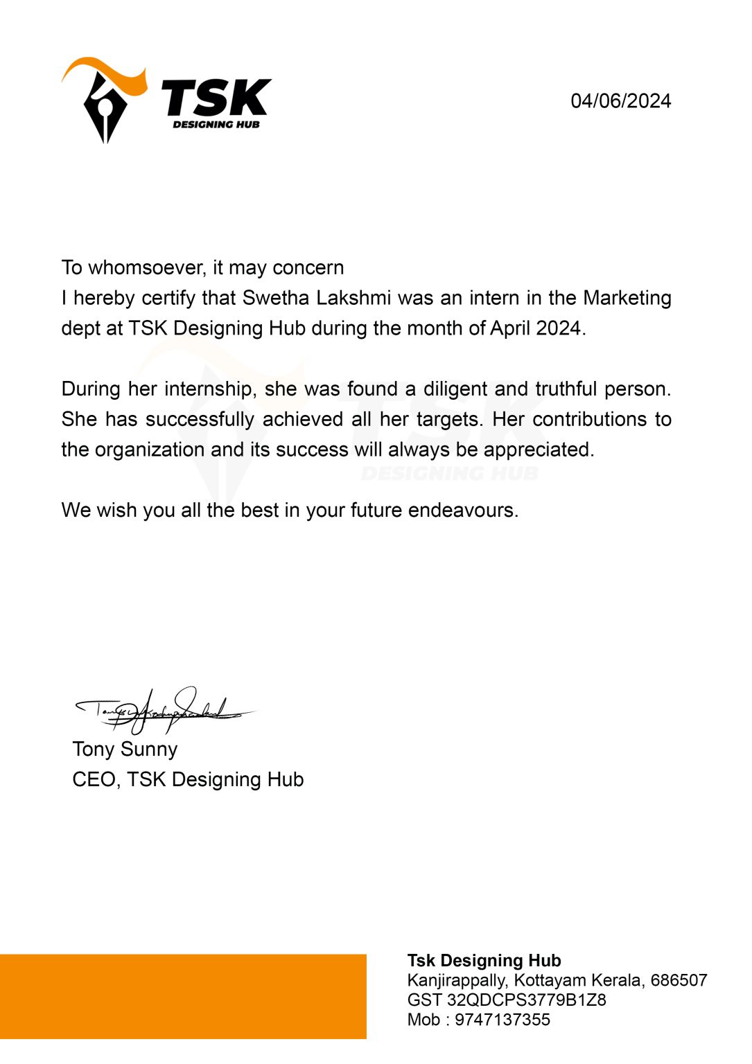 Swetha Lakshmi on LinkedIn: #tskdesigninghub #internship Swetha Lakshmi on LinkedIn: #tskdesigninghub #internship