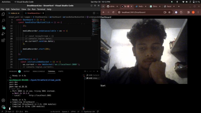Ayush Jaiswal on LinkedIn: #streamyardclone #nextjs #nodejs #typescript ... Ayush Jaiswal on LinkedIn: #streamyardclone #nextjs #nodejs #typescript ...