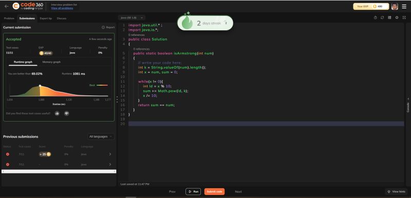 Dev Prasad on LinkedIn: #potd #dsa #codingninjas #java Dev Prasad on LinkedIn: #potd #dsa #codingninjas #java