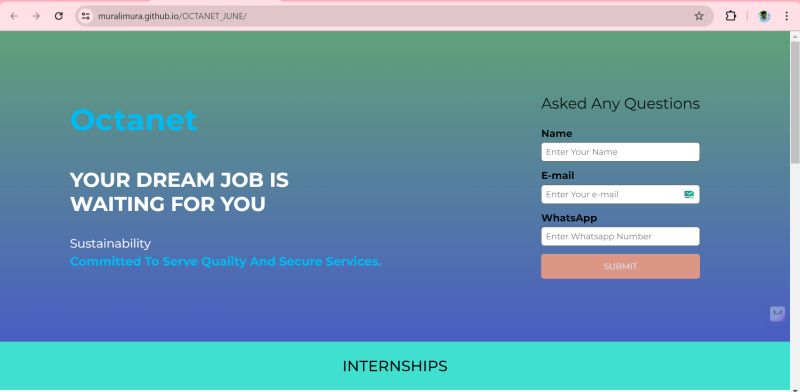 Maasandram Murali on LinkedIn: #octanetinternship #html #css #js #task Maasandram Murali on LinkedIn: #octanetinternship #html #css #js #task