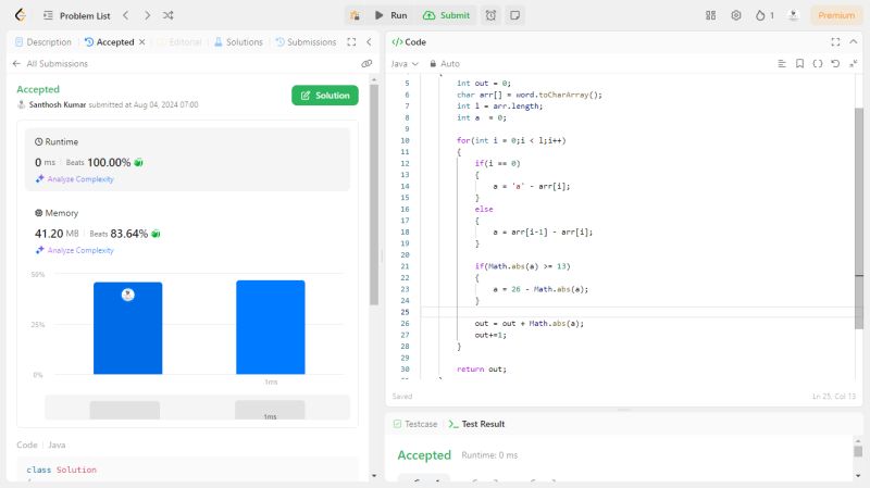 Santhosh Kumar S on LinkedIn: #java #leetcode #coding #problemsolving # ... Santhosh Kumar S on LinkedIn: #java #leetcode #coding #problemsolving # ...