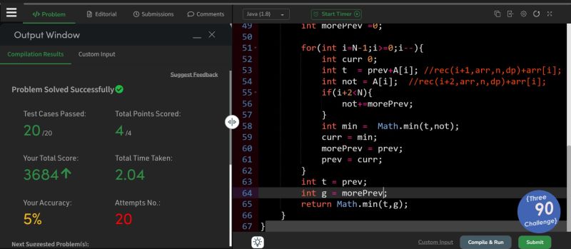 Resolved DP beast on GeeksforGeeks | Surajit Dey posted on the topic ... Resolved DP beast on GeeksforGeeks | Surajit Dey posted on the topic ...