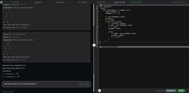 Armaan singh bhau on LinkedIn: #leetcode #geeksforgeeks Armaan singh bhau on LinkedIn: #leetcode #geeksforgeeks
