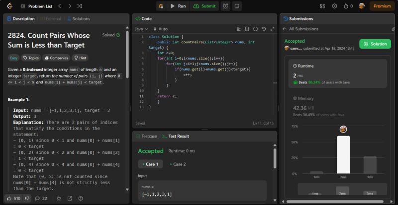 Samyuktha Senthilkumaran on LinkedIn: #leetcode #100daysleetcodechallenge Samyuktha Senthilkumaran on LinkedIn: #leetcode #100daysleetcodechallenge
